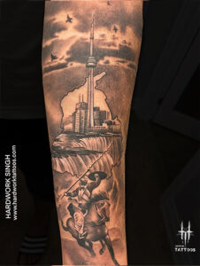 Landscape Tattoos - Explore the Art of Scenic Ink.